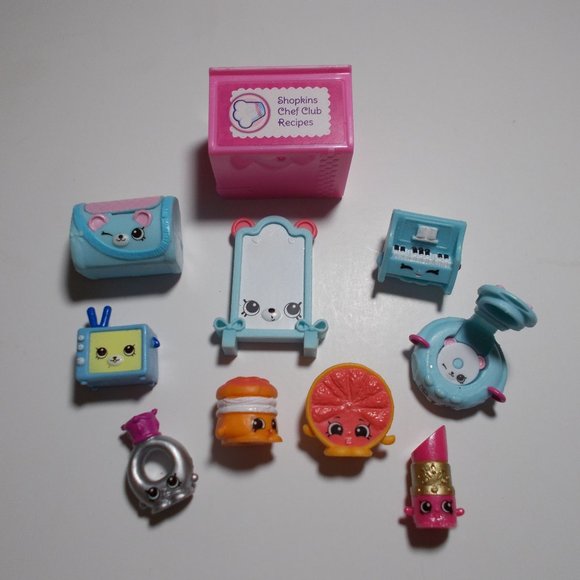 Shopkins | Toys | Shopkins Moose Assorted Accessories Lot And Cutie Car ...